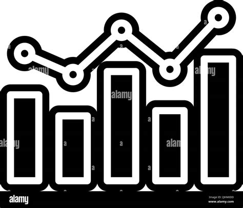 Statistical Icon Black Vector Illustration Stock Vector Image And Art Alamy