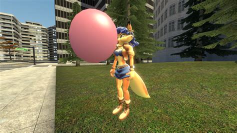 Carmelita Fox Blowing Bubble Gum Sfm By Tedster7800 On Deviantart