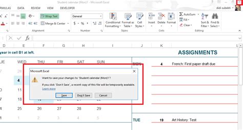 Cara Ngesave Microsoft Excel