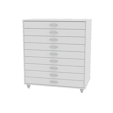 Armário Porta Cartolina 9 Vãos Com Gavetas Cinza Em Promoção Ofertas