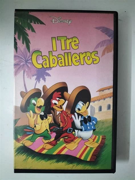 Vhs No Dvd Cartoon Walt Disney I Tre Caballeros 1992 Eur 600
