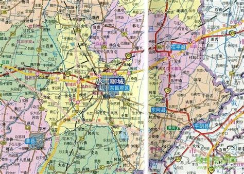 河北山东地图全图 山东河北 河北和山东 大山谷图库