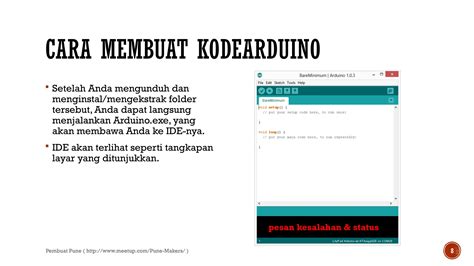 Penjelasan Dasar Mengenai Arduino Workshop 4 En Id Pptx
