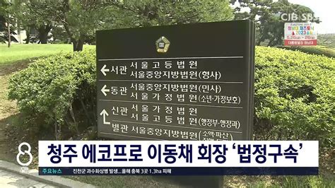 에코프로 회장 법정구속 Youtube