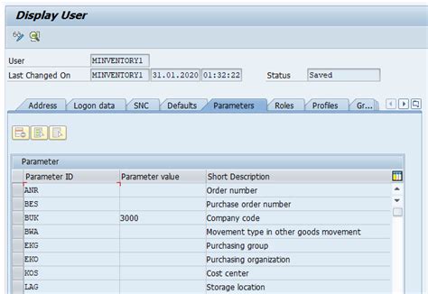 Configure Default Values