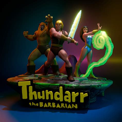 🗡️ Thundarr・ 3d File For 3d Printing・cults