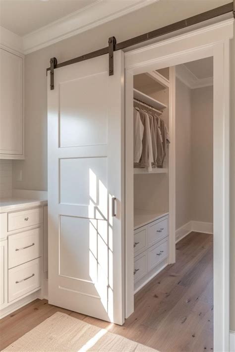30 Barn Door Closet Ideas For A Rustic Space Saving Accent