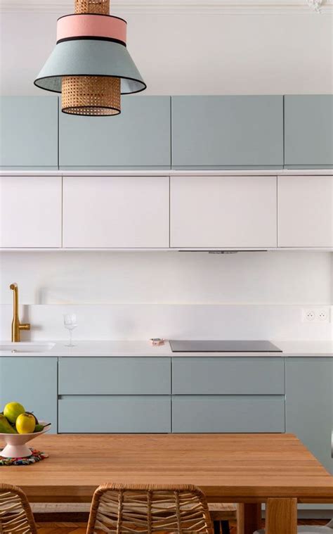 Une Cuisine Tableau Bicolore Signée Mon Concept Habitation Idee