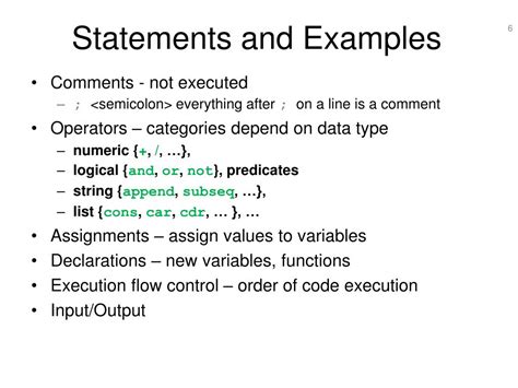 Ppt Common Lisp Intro Powerpoint Presentation Free Download Id 3630176