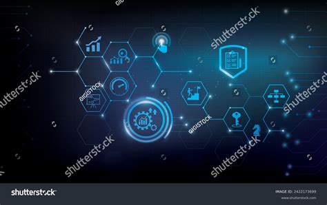 Banner Kpi Concept Icons Key Performance Stock Vector Royalty Free 2422173699 Shutterstock