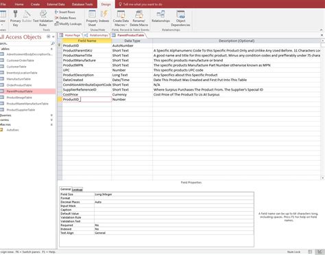 Solved Ms Access Product Variables Variations Multiple Product