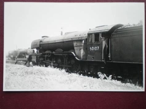 Photo Lner Ex Gnr Gresley A1 60107 Royal Lancer At Grantham 29 7 63 £3 00 Picclick Uk