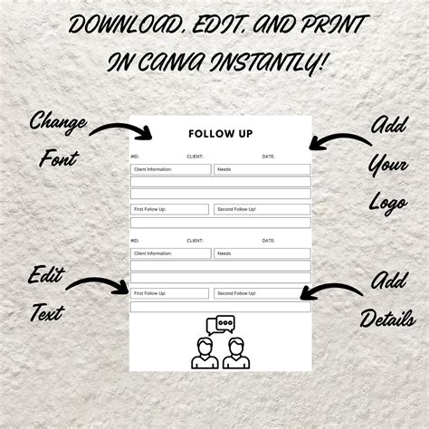 Client Follow Up Sheet Tracker Form Template Business Client Log Follow Ups Small Business Client Follow Up Sheet Tracker Form Template Business Client Log Follow Ups Small Business