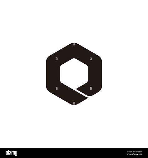 Letter Q Cube Hexagon Logo Vector Stock Vector Image And Art Alamy