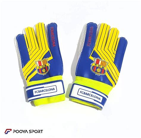 قیمت و خرید دستکش دروازه بانی بچه گانه پسرانه بارسلونا 5 تا 10 سال Fc
