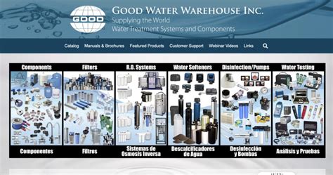 Goldline Reverse Osmosis System Good Water Warehouse Inc