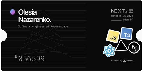 olesia nazarenko on linkedin webdev nextjs nextjsconf frontend
