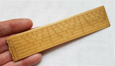 ANTIQUE BOXWOOD SCALE RULE NAVIGATION PLOTTING CHART SCIENTIFIC DRAWING