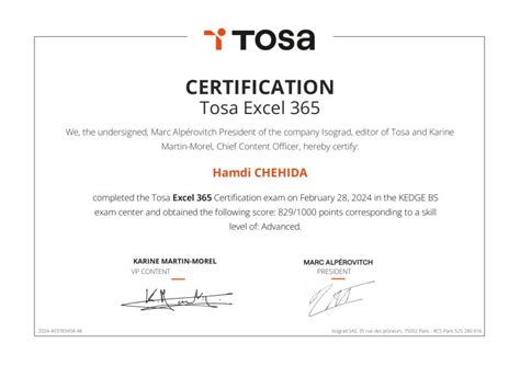 Hamdi Chehida On Linkedin Advanced Level On Excel Excited To Share