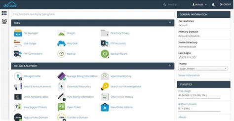 Pengenalan Apa Itu CPanel Dan Fungsi Dari CPanel Tutorial Dicloud