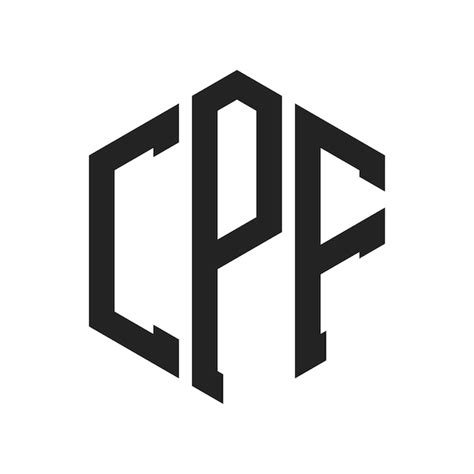 Premium Vector Cpf Logo Design Initial Letter Cpf Monogram Logo Using