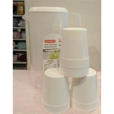 Jual Ketel Dingin 5 Set Bonbox Isi 2 Liter Shopee Indonesia