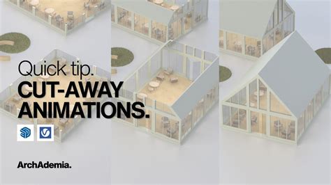 The Easy Way To Create Section Animations Sketchup And Vray Youtube