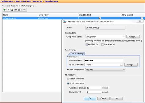 Configure ASA To ASA Dynamic To Static IKEv IPsec Cisco