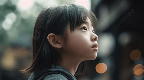 무언가를 생각하며 옆을 올려다보는 소녀 배경 일러스트 무언가를 생각하며 옆을 올려다보는 소녀 사진 및 배경 화면 무료 다운로드 Pngtree