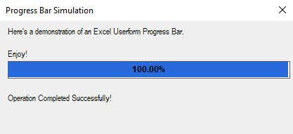 Microsoft Office Adding A Progress Bar DEVelopers HUT