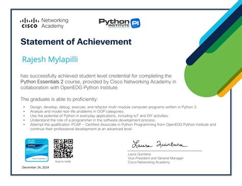🎓 Python Essentials 2 Cisco Networking Academy And Openedg Python