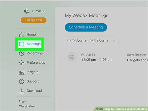 Easy Ways To Cancel A Webex Meeting 10 Steps With Pictures