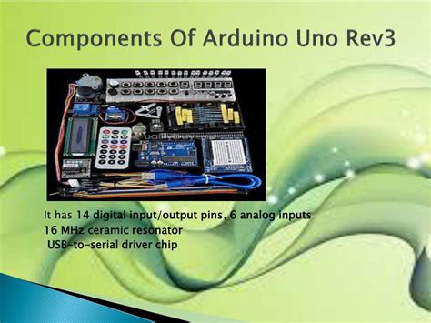 PPT Arduino Uno Rev By Robomart PowerPoint Presentation Free Download ID