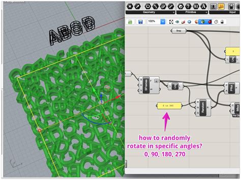 Rectangular Array With Randomly Selected Breps Solved Grasshopper