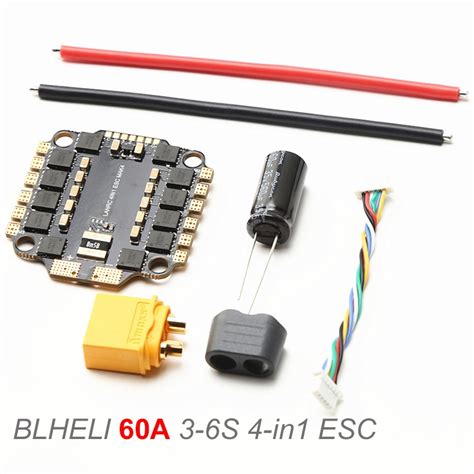Betaflight F4 V3S PLUS FC Flight Controller Board And BLHELI 30A 45A 60A 3 6S 4 In 1 Brushless
