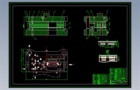汽车车门垫板的冲裁模具设计 冲压模具【含11张cad图纸、说明书全套】 Autocad 2004 模型图纸下载 懒石网