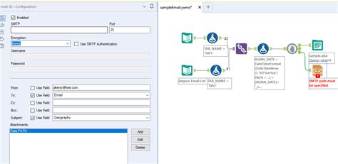 Solved Email Workflow Output As An Excel File Alteryx Community