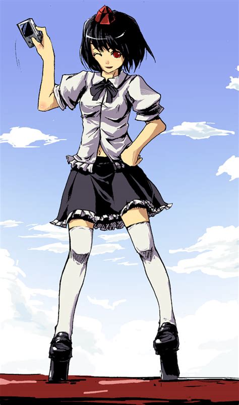 Shameimaru Aya Touhou Drawn By Akino Komichi Danbooru