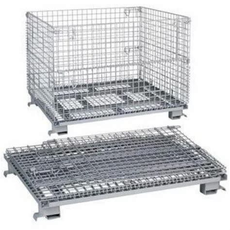 Stainless Steel Collapsible Wire Mesh Container At Rs 6500 In Faridabad