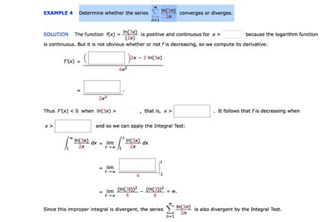 Solved Example 4 Determine Whether The Series In3n