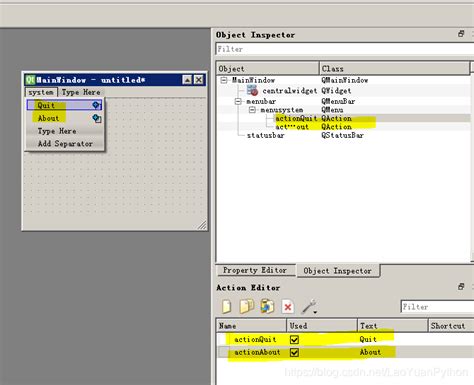 Pyqtpythonqt学习随笔：快速理解qt 中action是什么 老猿python 博客园