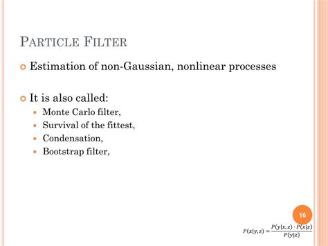 Ppt Particle Filter Localization Powerpoint Presentation Free