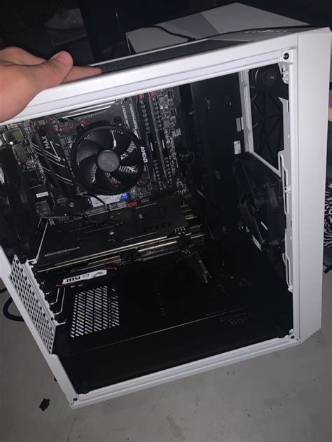 just build my pc turns on but won t display anything need help pcbuildhelp