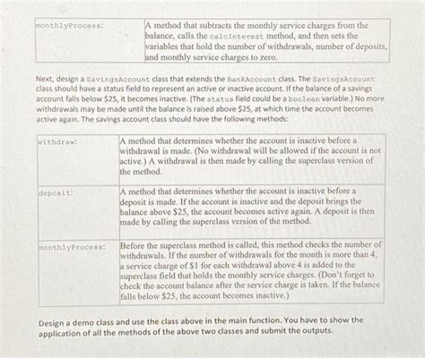 Solved Design An Abstract Class Named Bankaccount To Hold