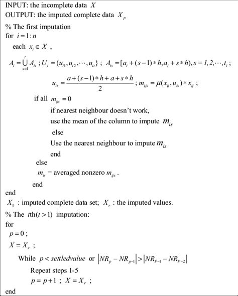 The Pseudocode Of The Proposed Algorithm Remarks P Nr Is The Normal Download Scientific