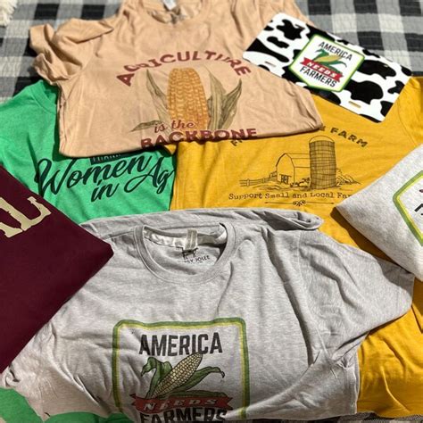 America Needs Farmers T Shirt Agriculture Shirt Farmers Wife Ts