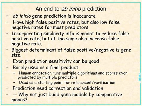 Ppt Gene Prediction And Annotation Techniques Basics Powerpoint Presentation Id 152269