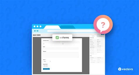 How To Successfully Create Quiz Using Weforms Wedevs