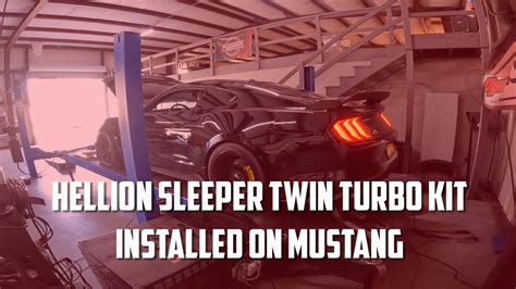 Hellion Sleeper Twin Turbo Kit For Mustang Youtube