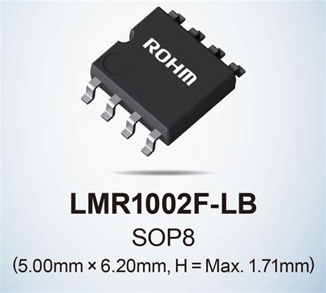 온도 변화에 좌우되지 않고 센서 신호를 고정밀도로 증폭 제로 드리프트 Op Amp 「lmr1002f Lb」 개발 로옴 주식회사 Rohm Semiconductor